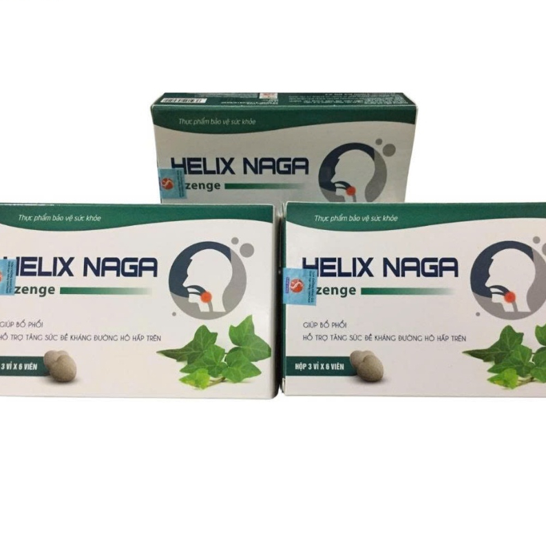 Helix NAGA lozenges, Helps nourish the lungs and increase upper ...