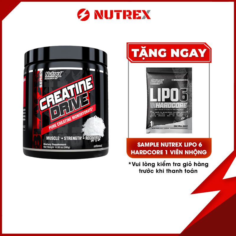 Nutrex Creatine Monohydrate Muscle Development Recovery 300 Gram ...