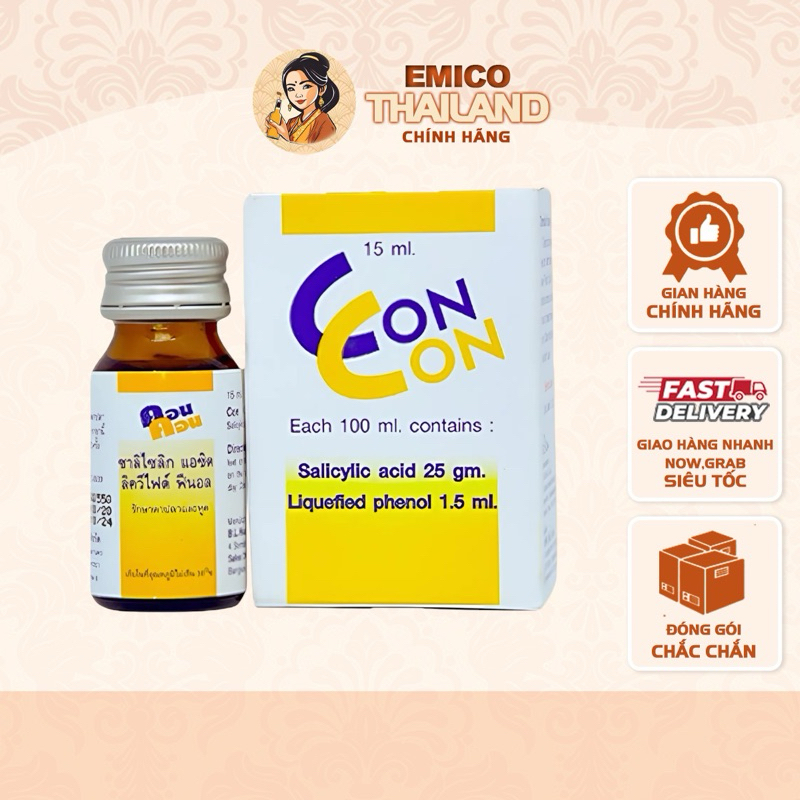 [Genuine] Thai ConCon Wart and Skin Wart Gel 15ml | Shopee Malaysia