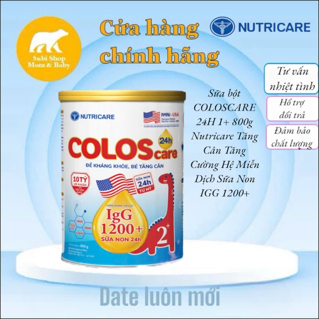 Nutricare ColosCare 2+ Milk Powder 800g Strengthens Immune System | Shopee Malaysia
