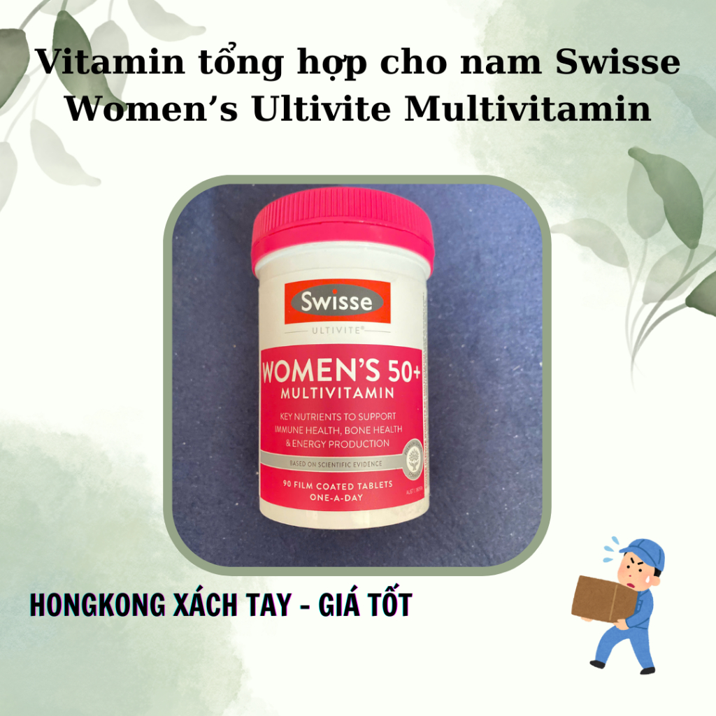 SWISSE Swiss Multivitamin Pills for Women Over 50 Years Old | Shopee ...