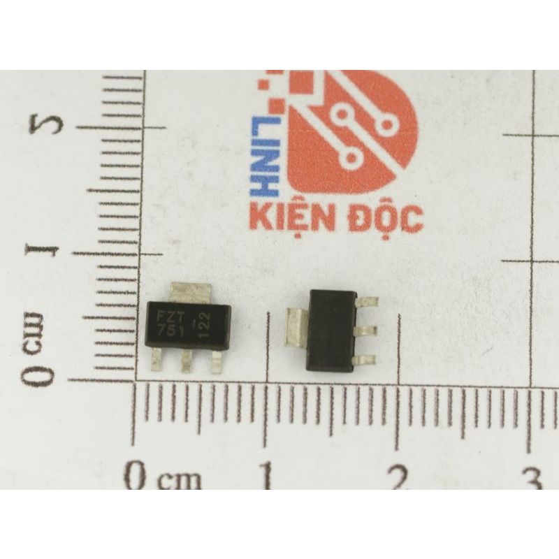 [Combo of 3] FZT 751, FZT751 SOT-223 Transistor PNP 3A/60V SOT223 ...