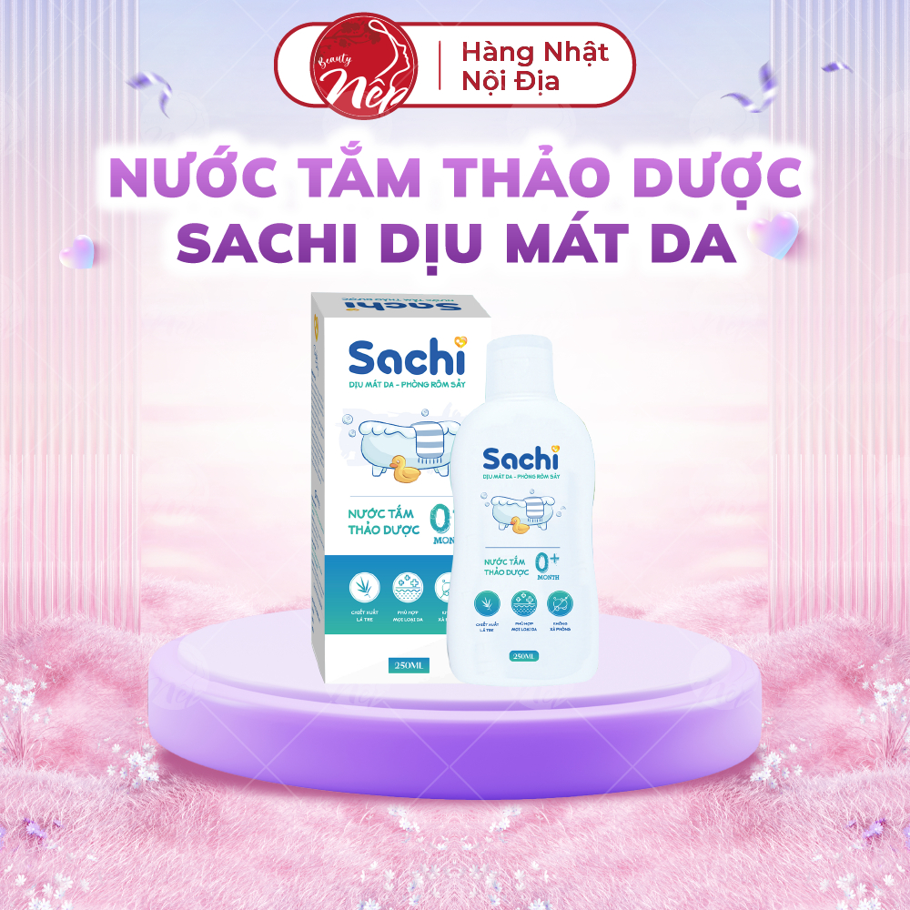 Sachi herbal bath water soothes the skin, prevents heat rash and rashes ...