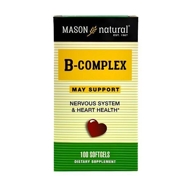 Mason natural B-Complex - Premium B multivitamin (Box of 100 tablets ...