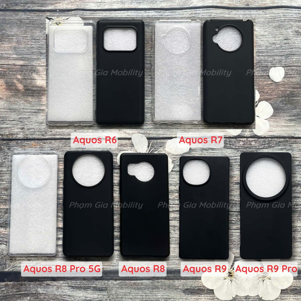 Sharp R7, Aquos R7, Sharp R6/ Aquos R8/ R8s/ R8 Pro 5G/ R8s Pro/ R9 Pro ...