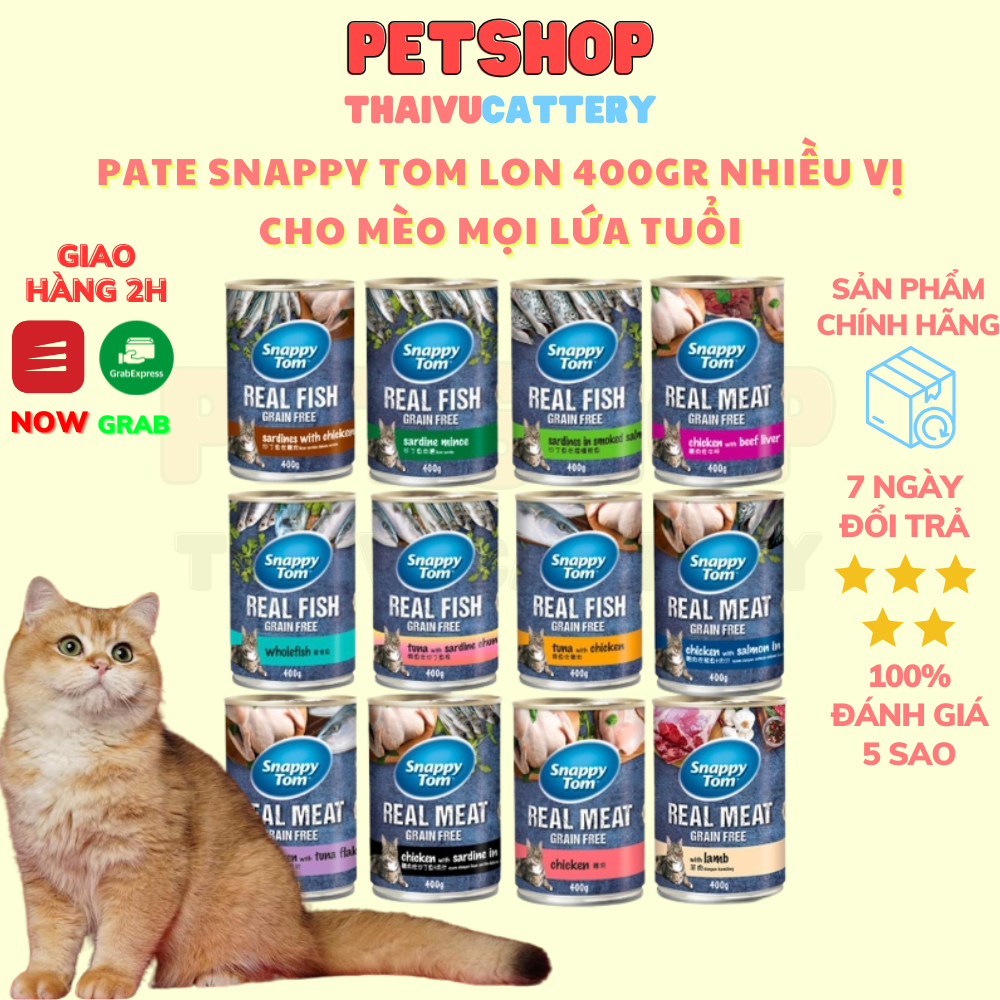 Snappy tom Pate with all flavors of beef, chicken, sheep, fish of all ...