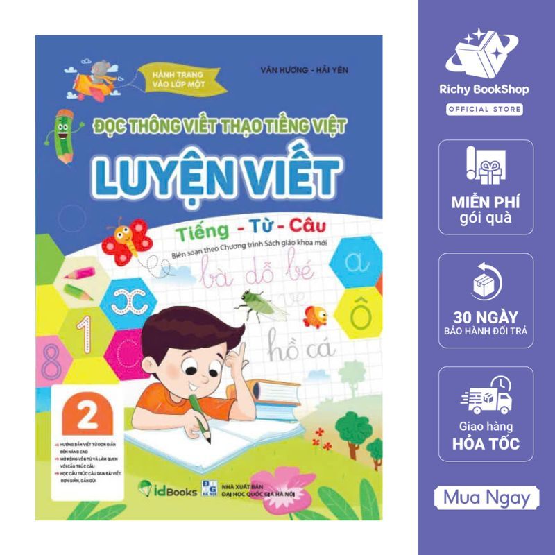Book - Practice Writing Vietnamese, Words, Sentences - Helping Children ...