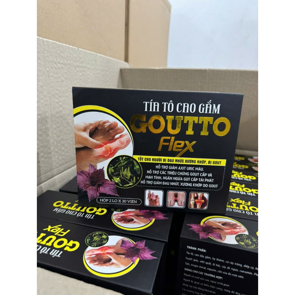 Goutto FLEX PREMIUM PERISON - REDUCE URIC ACID, REDUCE PAIN DUE TO GOUT ...