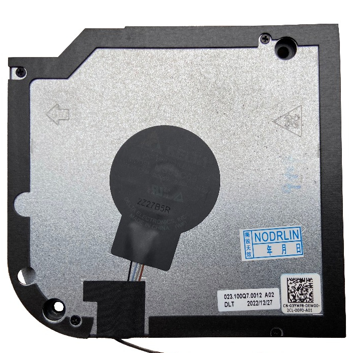 Delta CPU Fan Model: NS95C69 - Cooler Fan Dell Precision 3570, Latitude ...
