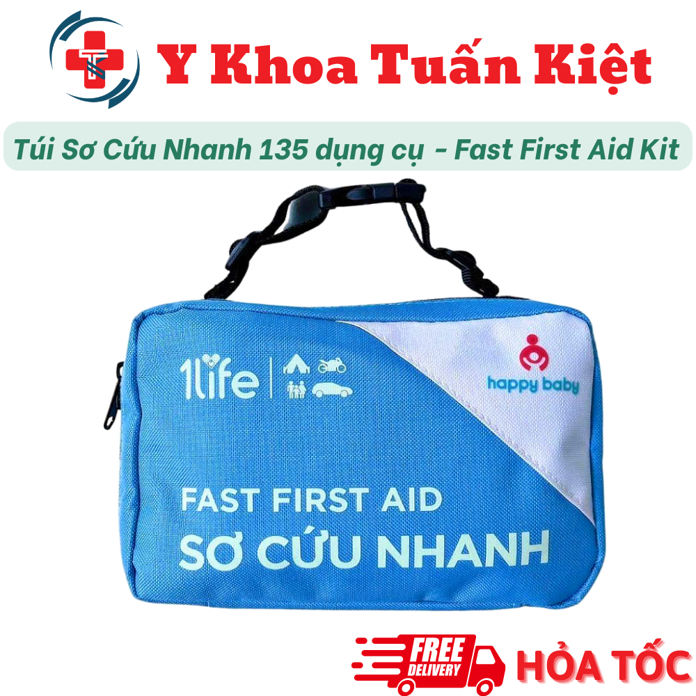 Fast First Aid Kit with 135 tools - Fast First Aid Kit (BLUE BAG ...