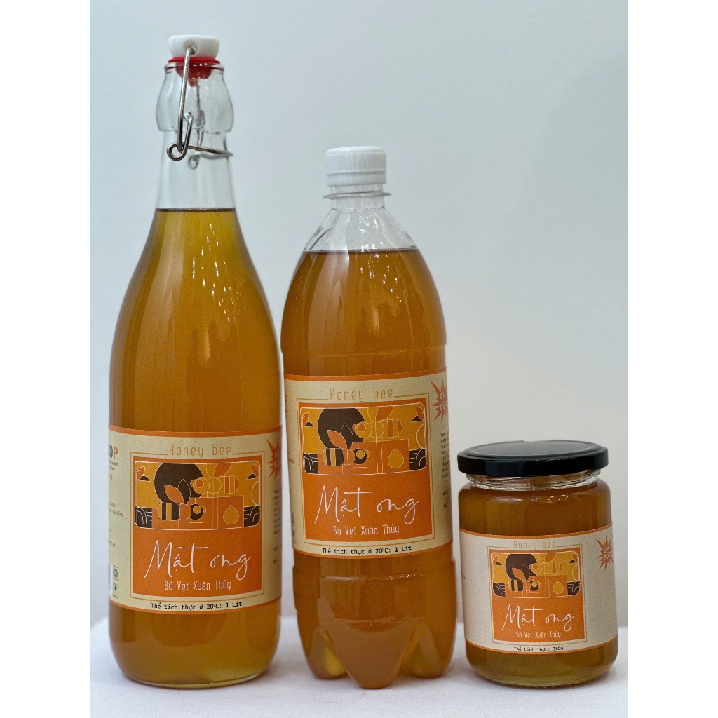 Xuan Thuy Parrot Honey, Pure product, OCOP certified, 1L glass bottle - from Xuan Thuy national ...