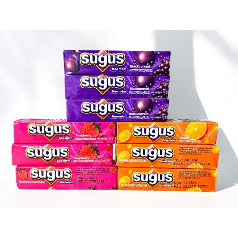 Strawberry/grape/orange SUGUS SOFT CANDY 30G | Shopee Malaysia