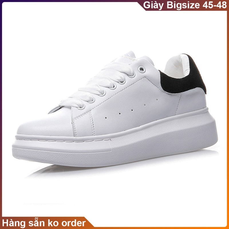 Genuine leather sneakers, big size sneakers (EU:46-48) for men with big ...