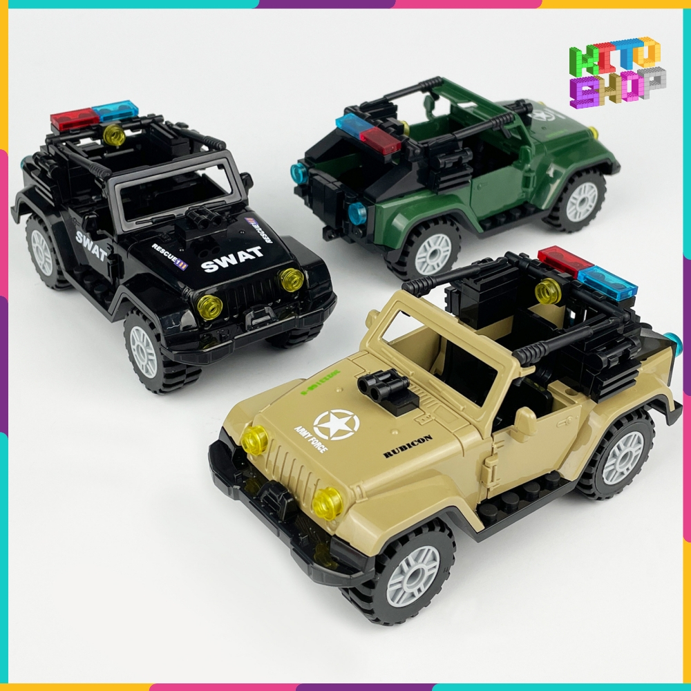Swat Police Car Assembly Toy Puzzle Toy Gift Many Models Not Including ...