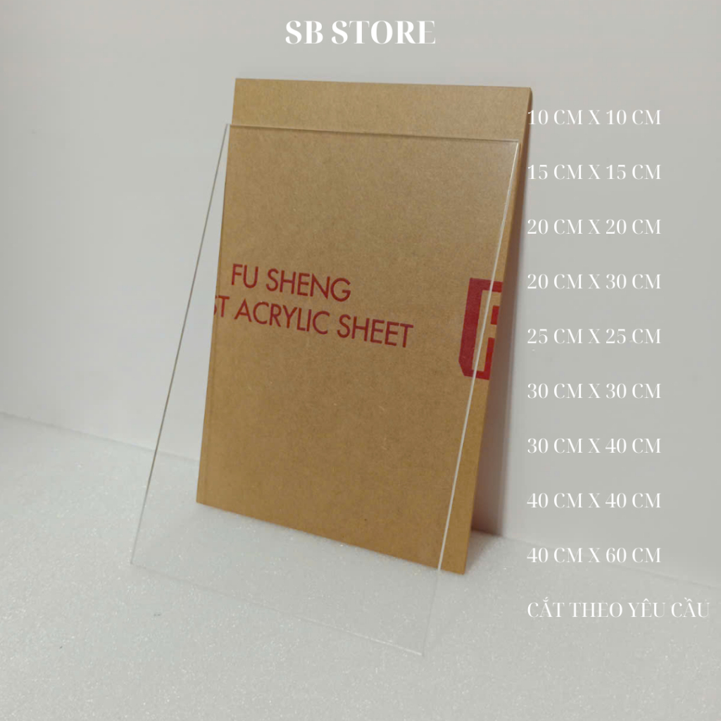 4mm Thick Transparent Mica Plastic Sheet, Meca, Mika, Acrylic Cut to ...