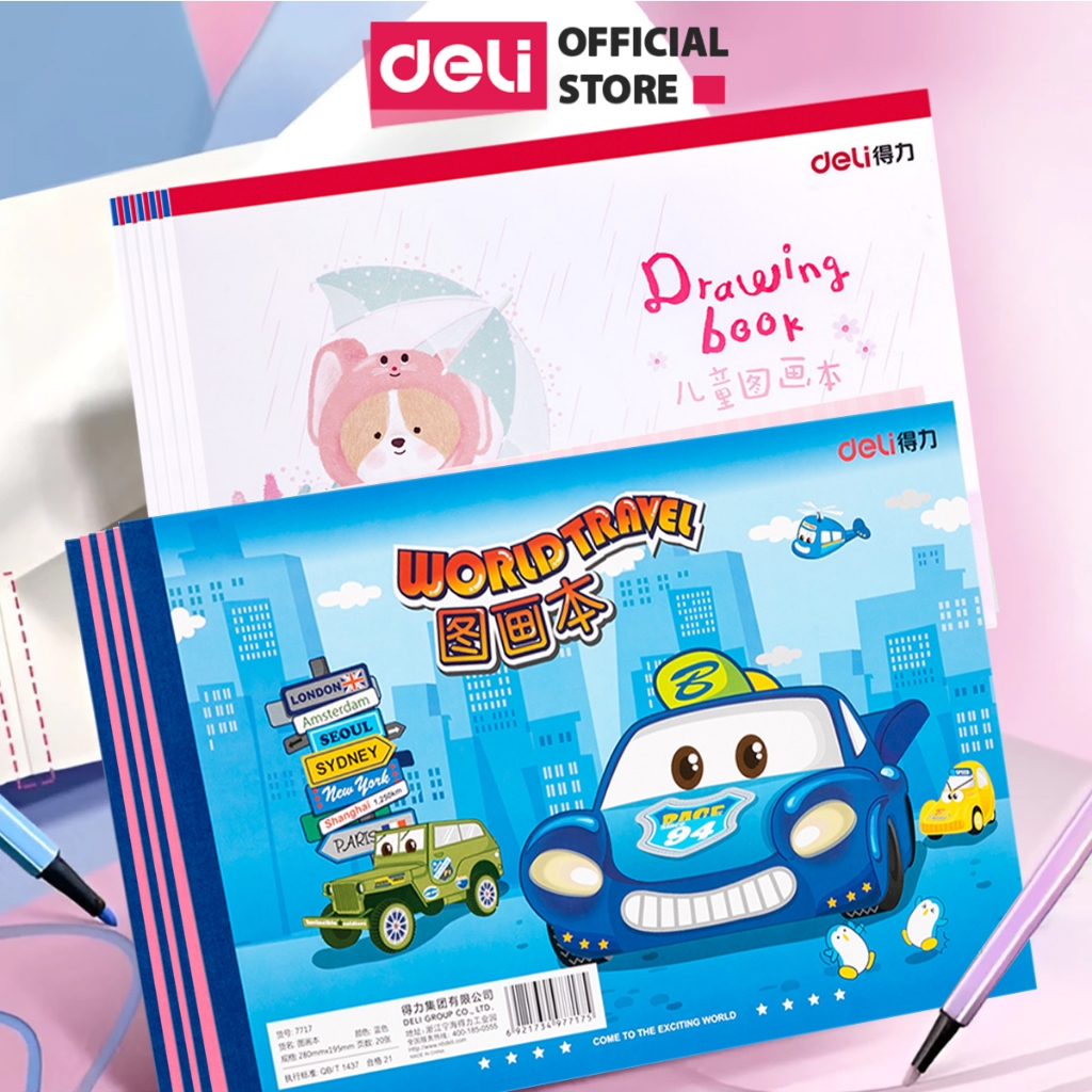 Student Drawing Notebook Coloring Practice for Children A4/B5 Deli ...