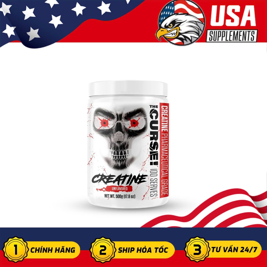Jinx The Curse Creatine Monohydrate: Strengthens muscle strength and ...