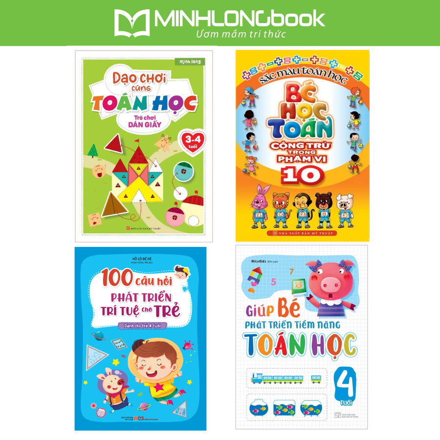 Book: Combo Developing Math Potential + Children Learning Math PV10 ...