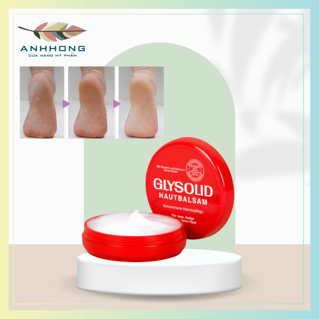 Glysolid Hautbalsam Chapped Cream 100mL - Reduces Dry, Cracked Skin ...