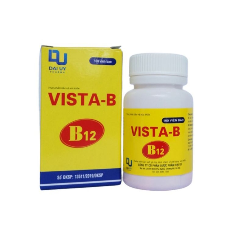 Vista - B(B12), vitamin supplement (B1,B2,B5, B6, B12, PP) for the body ...