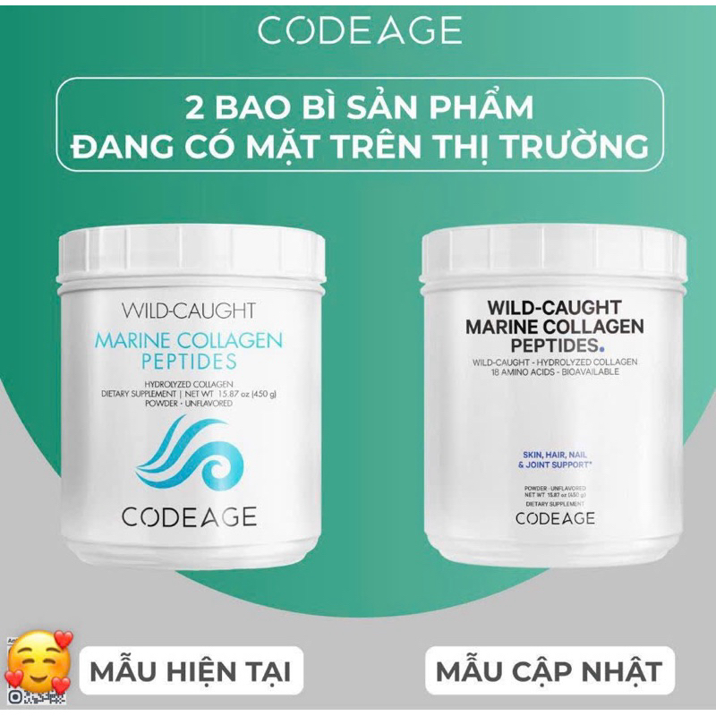 [NEW Model] CODE AGE MARINE COLLAGEN PEPTIDE 450gram | Shopee Malaysia