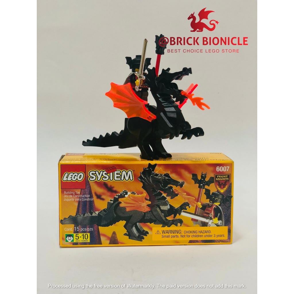 Vintage LEGO CASTLE - MIDDLE-AGED LEGO ASSEMBLY TOY - 6007 Bat Lord ...