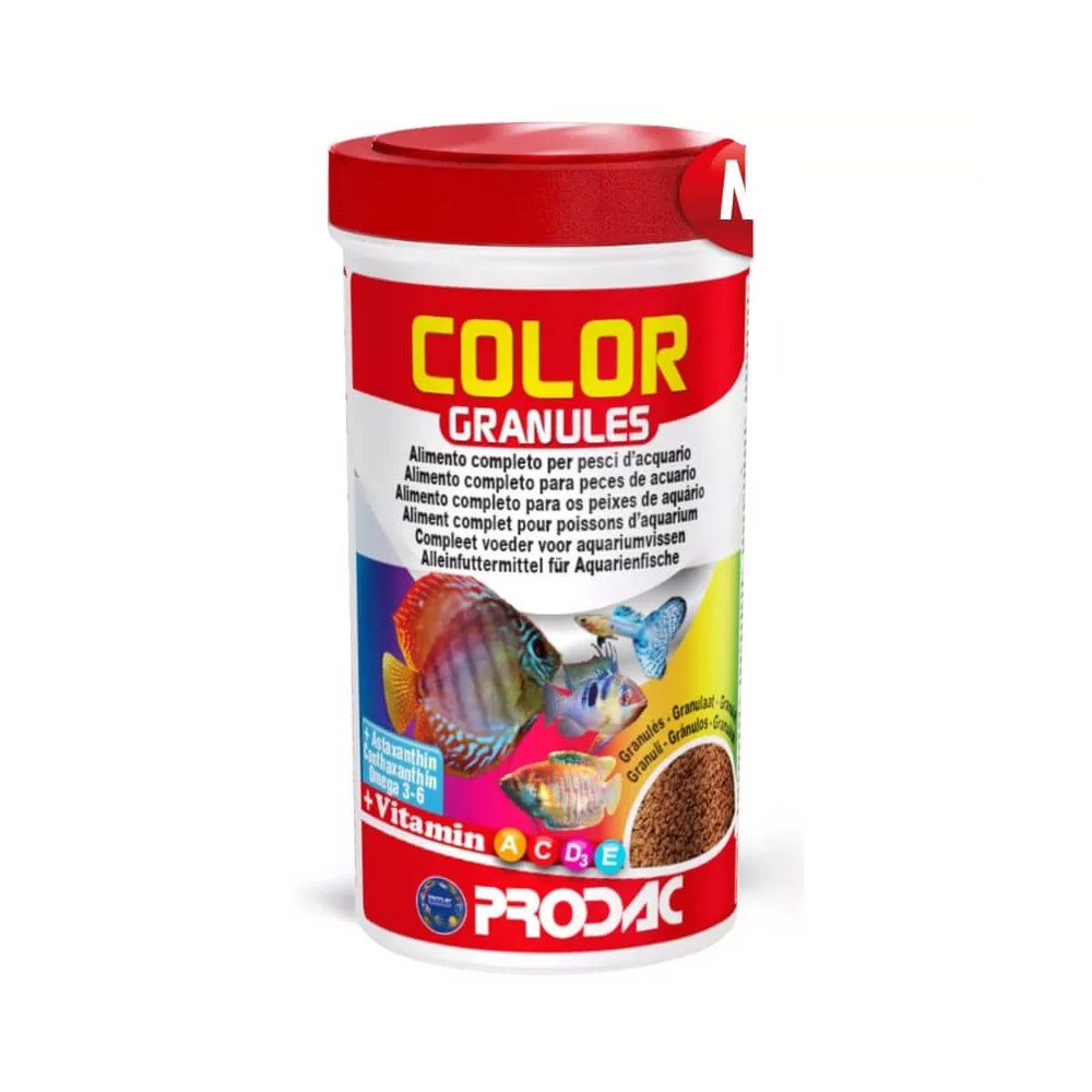 Color Granules granular aquarium fish food – Prodac | Shopee Malaysia