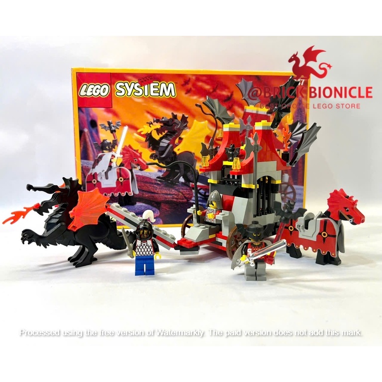 Vintage LEGO CASTLE - MIDDLE-AGED LEGO ASSEMBLY TOY - 6047 Trainor ...