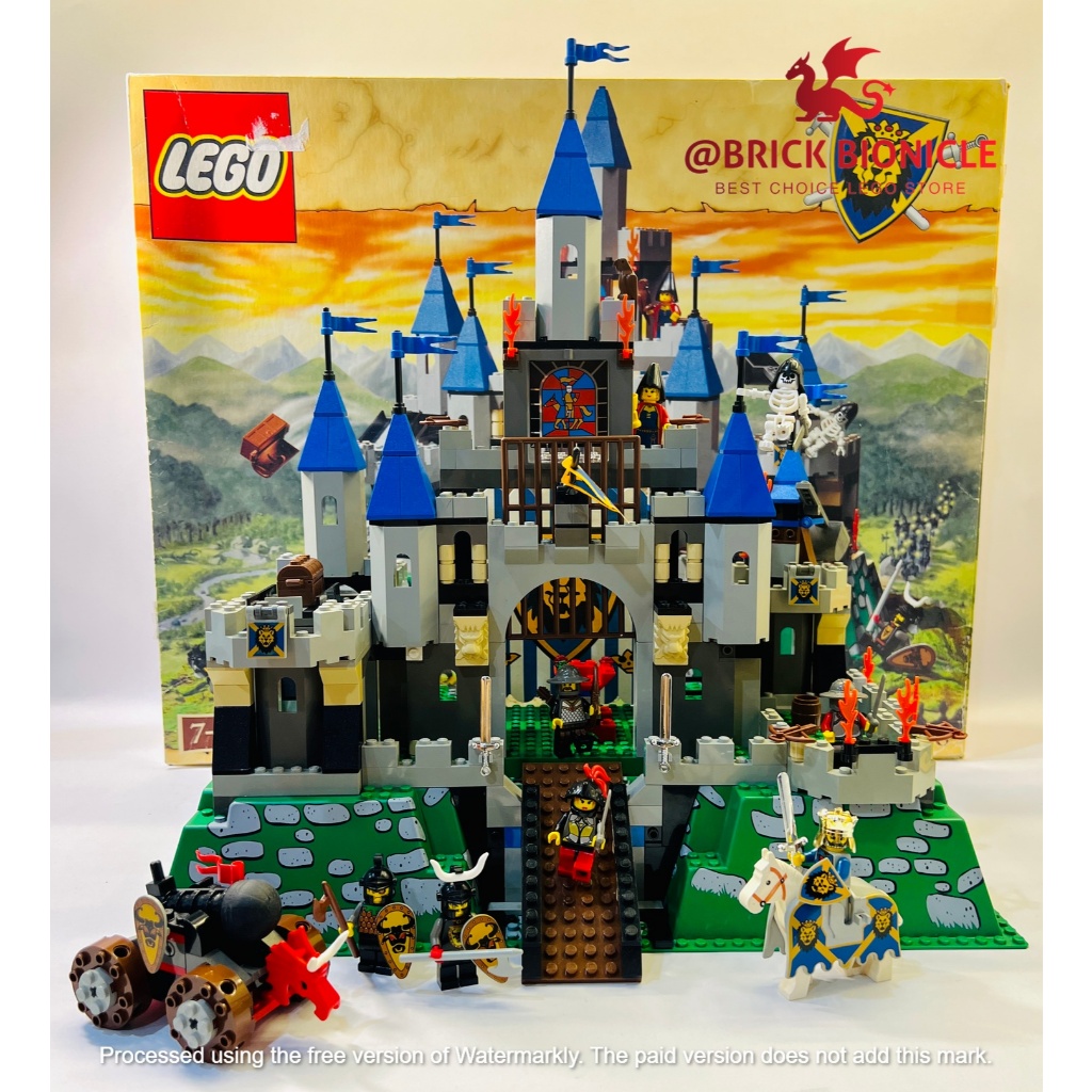 Vintage LEGO Castle - MIDDLE-AGED LEGO ASSEMBLY TOY - 6098 King Leo's ...