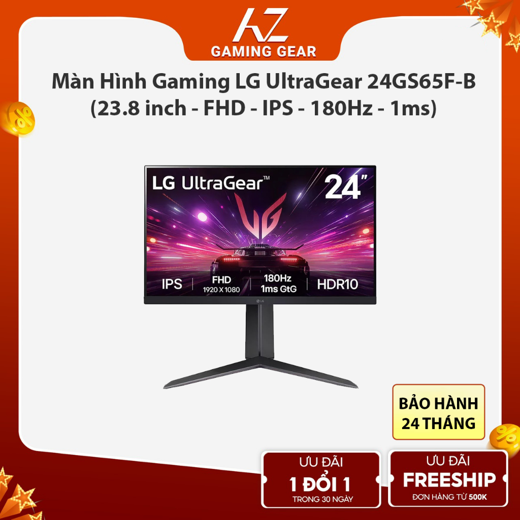 Lg UltraGear 24GS65F-B Gaming Monitor (23.8 inch - FHD - IPS - 180Hz ...
