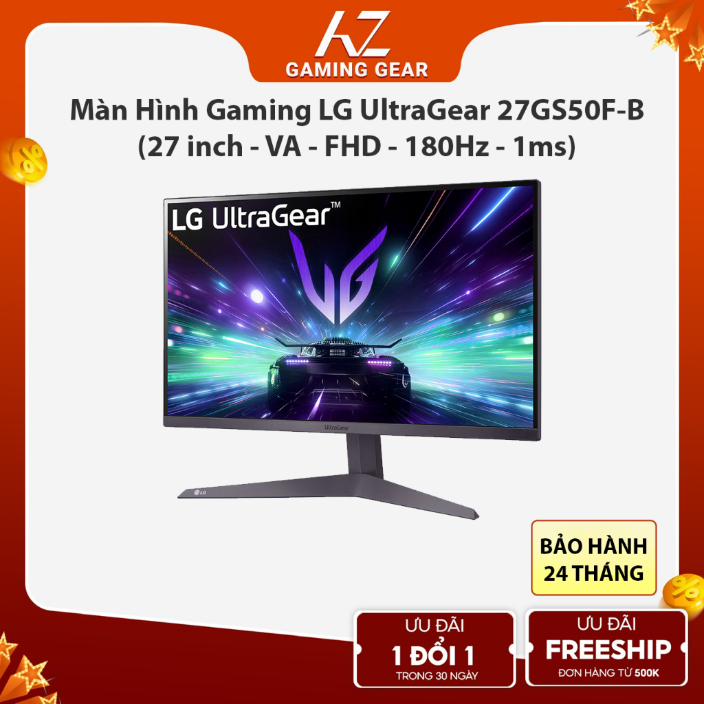 Lg UltraGear 27GS50F-B Gaming Monitor (27 inch - VA - FHD - 180Hz - 1ms) | Shopee Malaysia
