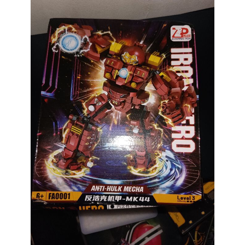 Lego mini Iron man Mk44 set (read description carefully) | Shopee Malaysia