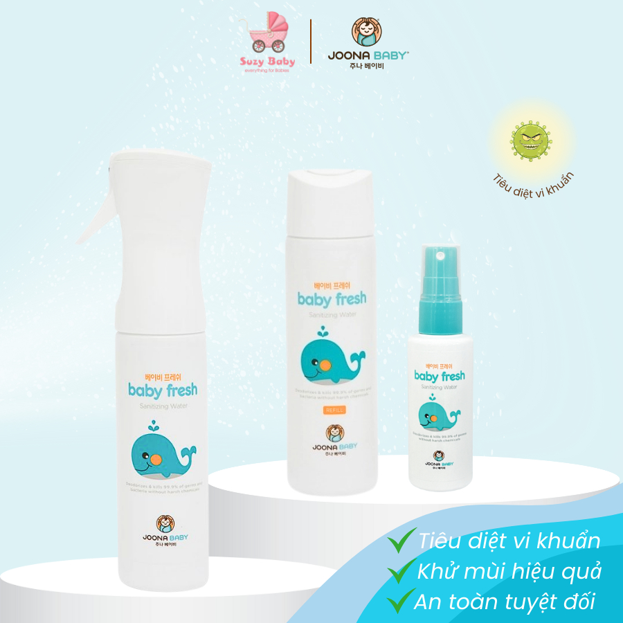 Baby Fresh antibacterial and deodorizing spray for toys, milk bottles ...
