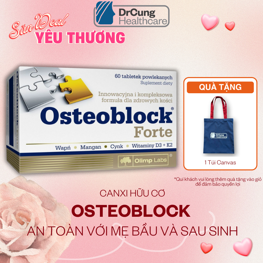 Doctor Cung Osteoblock Forte - Calcium Supplement, Bone and Teeth ...