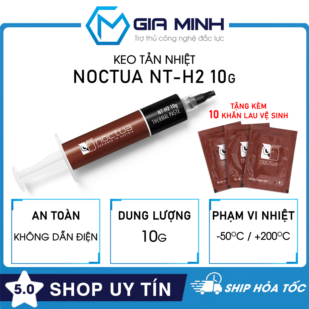 Noctua NT-H2 Thermal Paste - Capacity 10g - Premium Type - Genuine ...