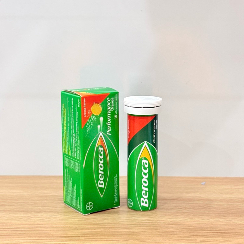 Berocca Effervescent Tablets Supplement Vitamins and Minerals to ...