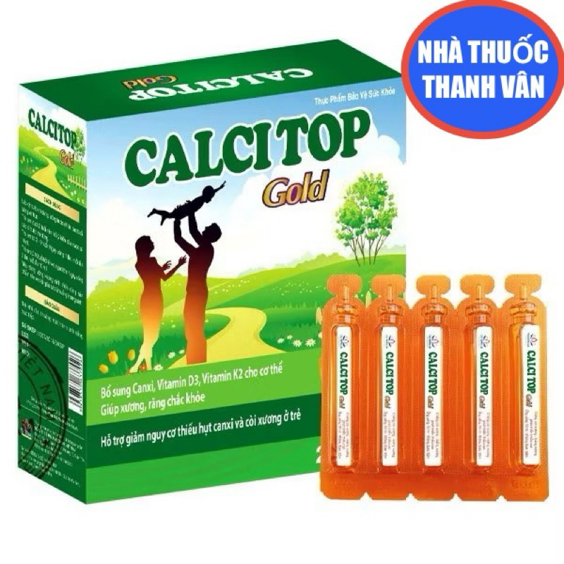 Calcitop Gold - helps prevent rickets in children, helps strengthen ...