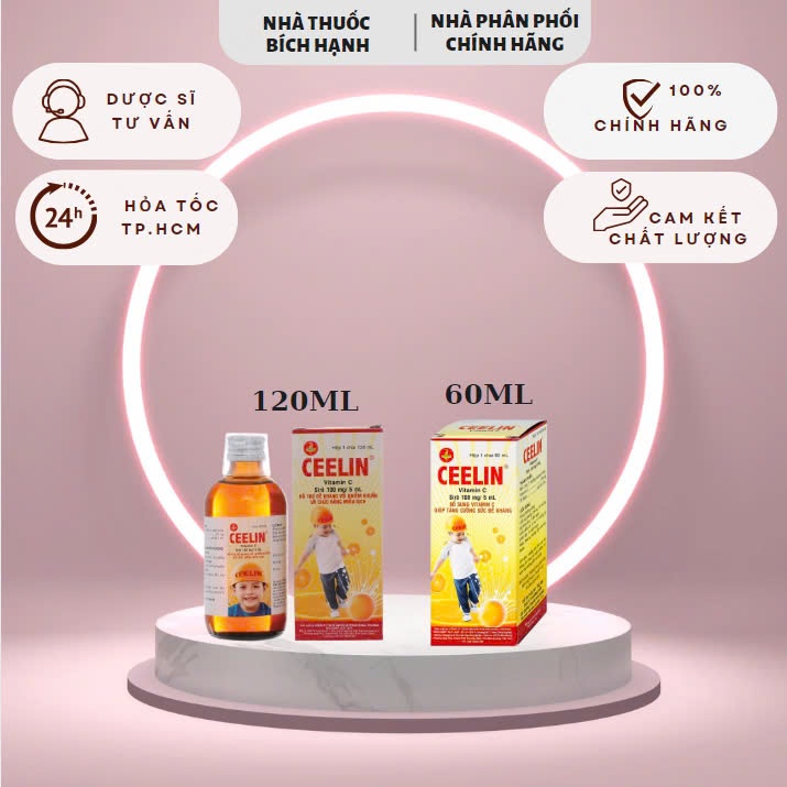 Ceelin syrup 100mg/5ml supplements vitamin C, increases resistance in ...