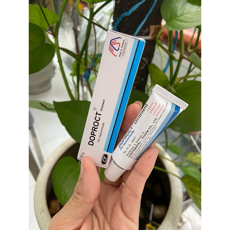 Doproct Thai hemorrhoid cream tube 10g | Shopee Malaysia
