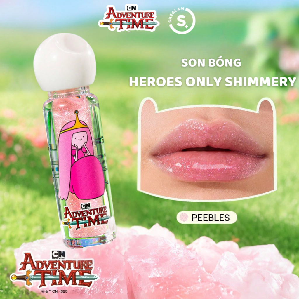 Adventure Time | Sheglam Heroes Only Shimmery Lip Gloss | Shopee Malaysia