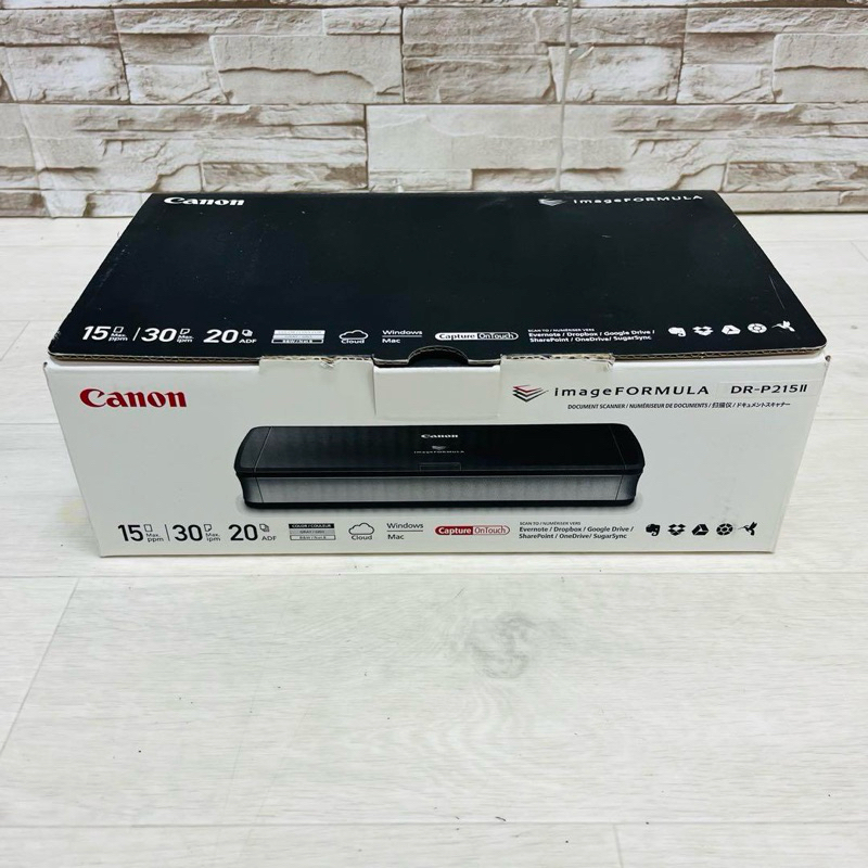 Compact Canon dr-p215II Automatic Duplex Scanner | Shopee Malaysia