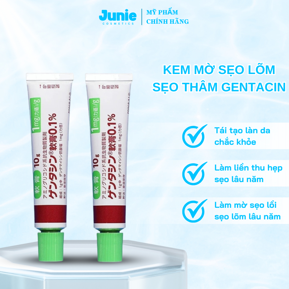 Japanese Gentacin scar removal cream helps effectively treat keloid ...