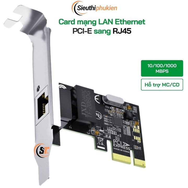 Genuine PCI Express to Lan port 1Gbps network Card, PCI-E to Lan 10/100 ...