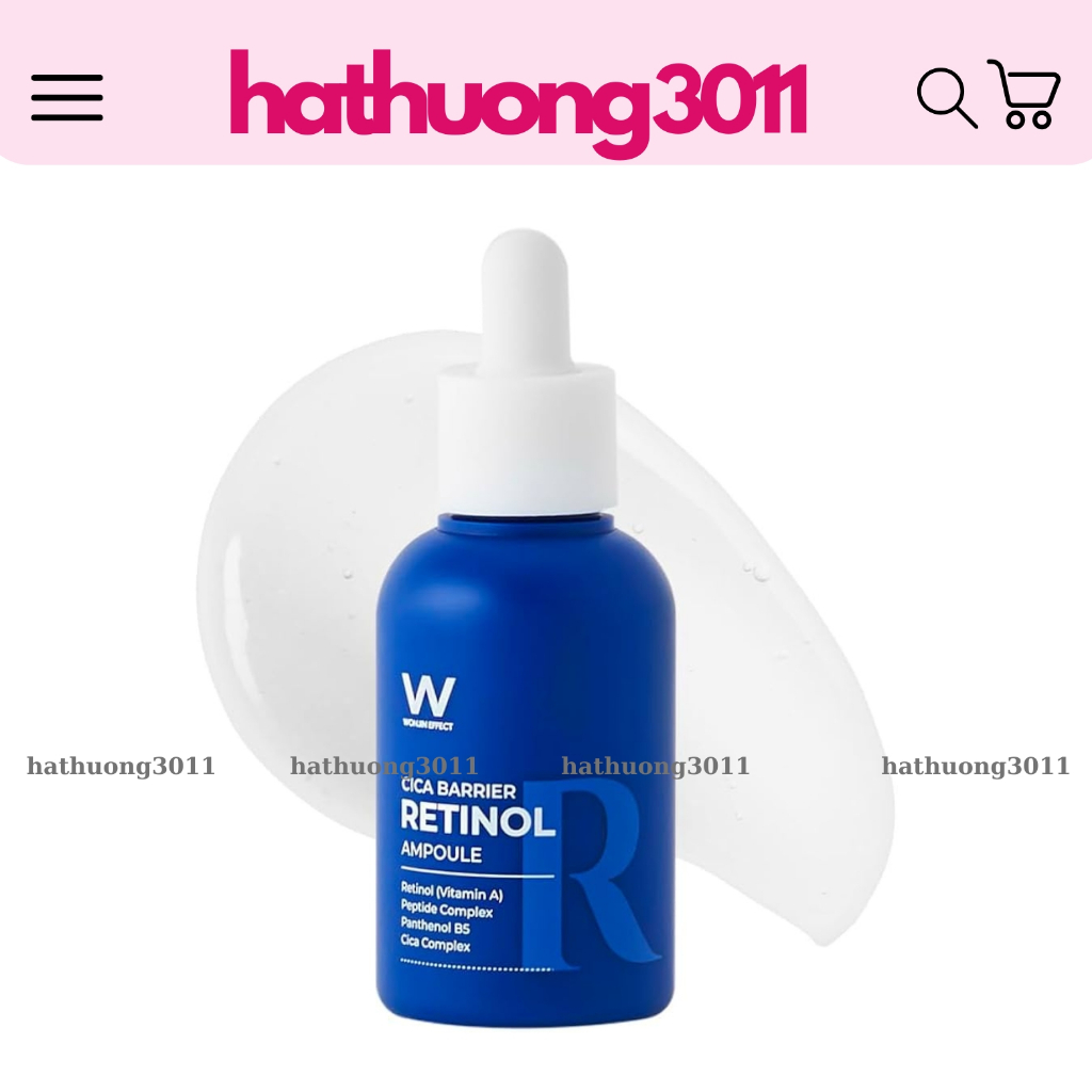 Wonjin Effect Cica Barrier Retinol Ampoule 50ml | Shopee Malaysia