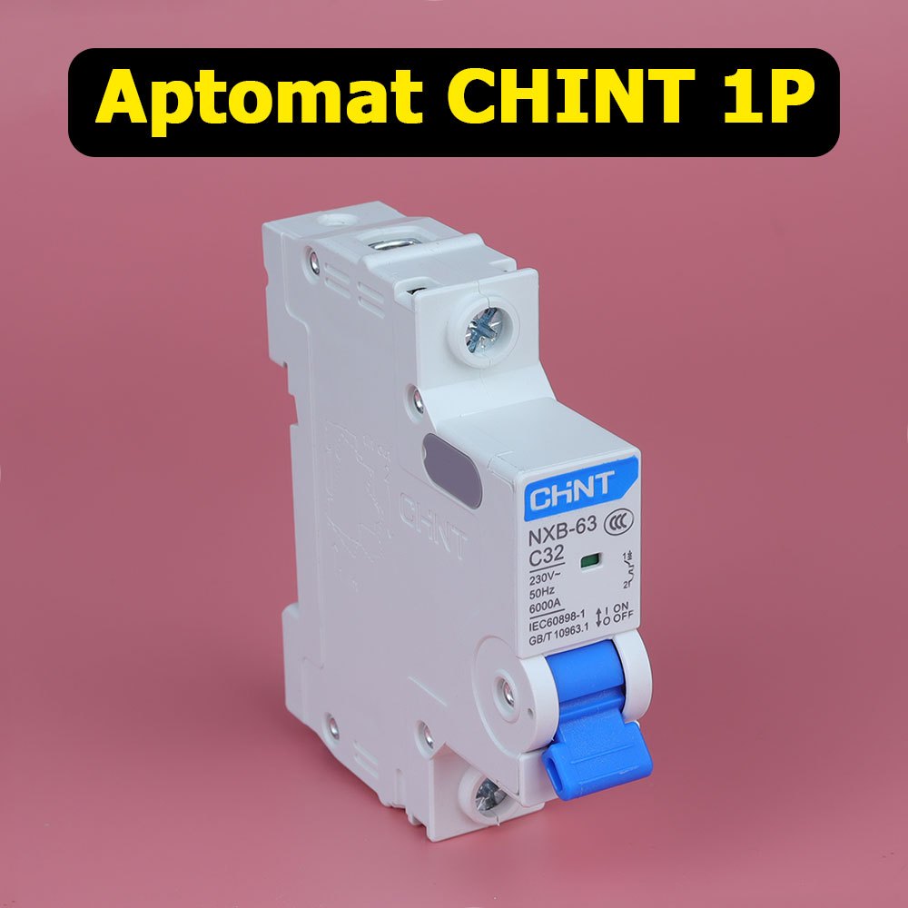 Aptomat CHINT (1PHA) NXB-63 small CB circuit breaker MCB 220V 10A 16A 20A 25A 32A 40A 50A 63A ...