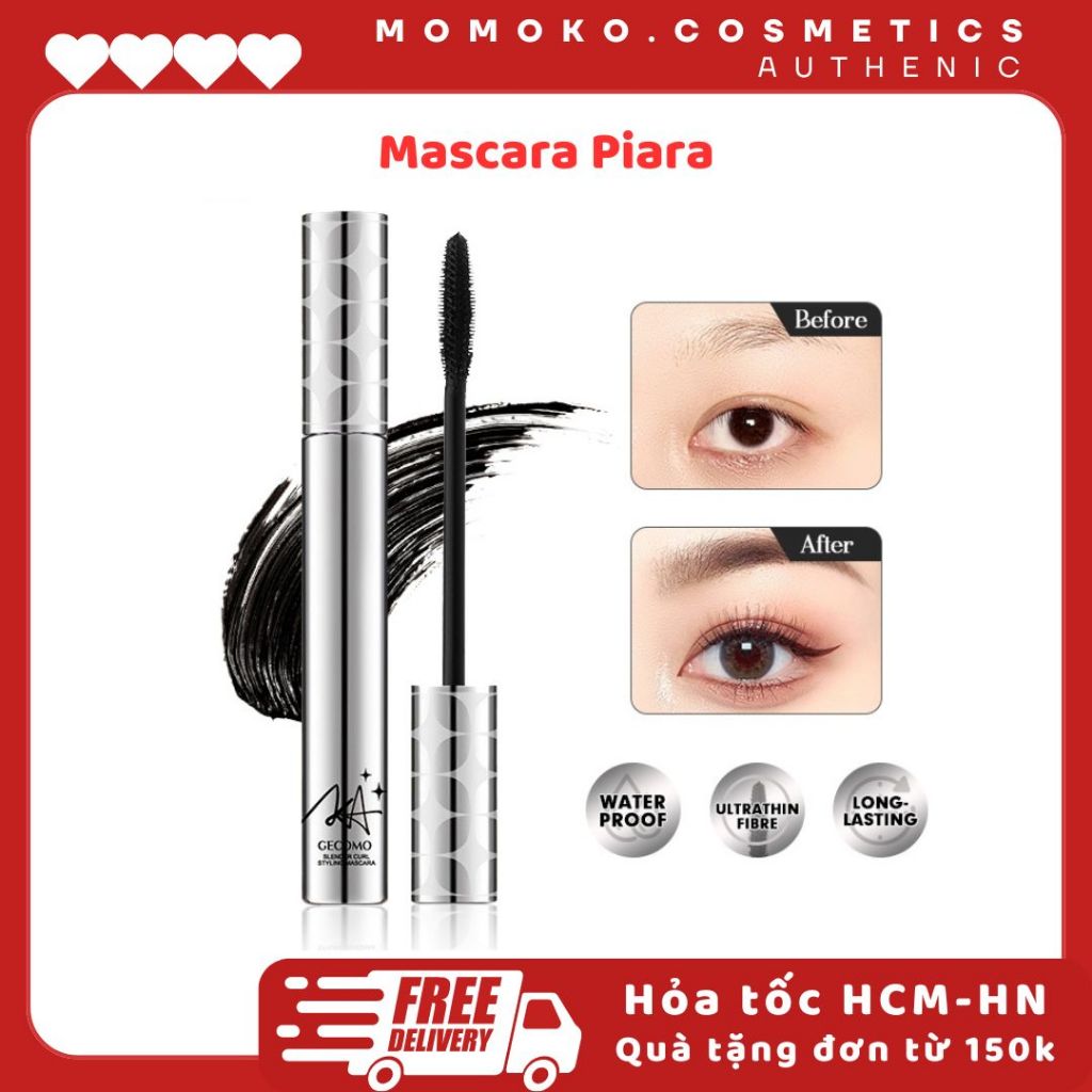 Piara Liquid Mascara Not Easy to Smudge for Curls and Longer Eyelashes ...