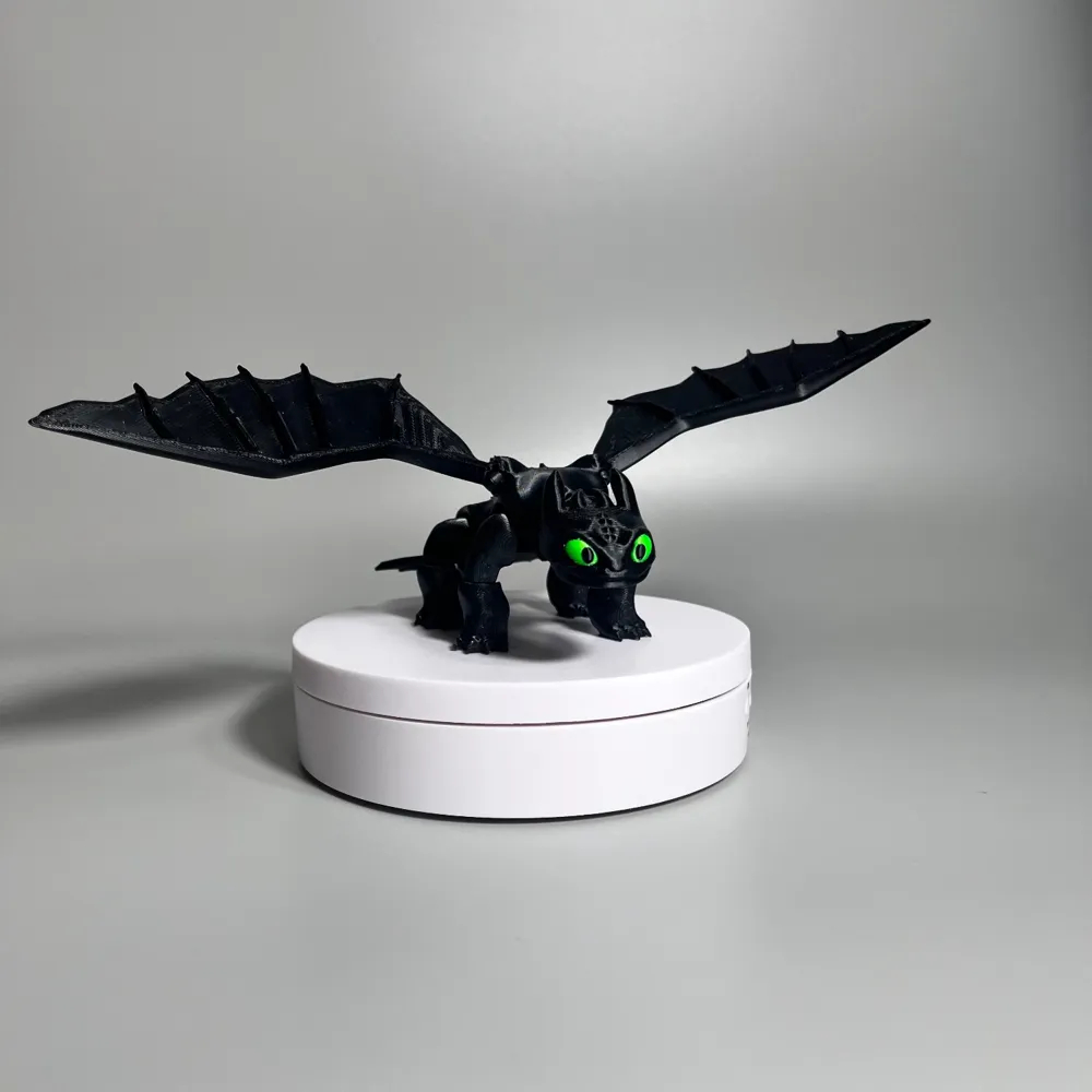 Toothless Dragon Model How to Train Your Dragon, Toothless Dragon ...