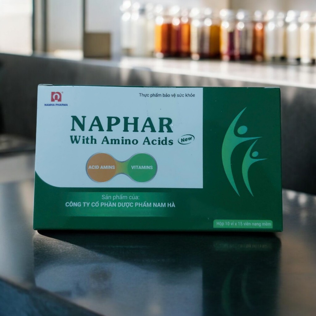 Naphar With Amino Acids new Box of 150 tablets helps supplement Amino ...