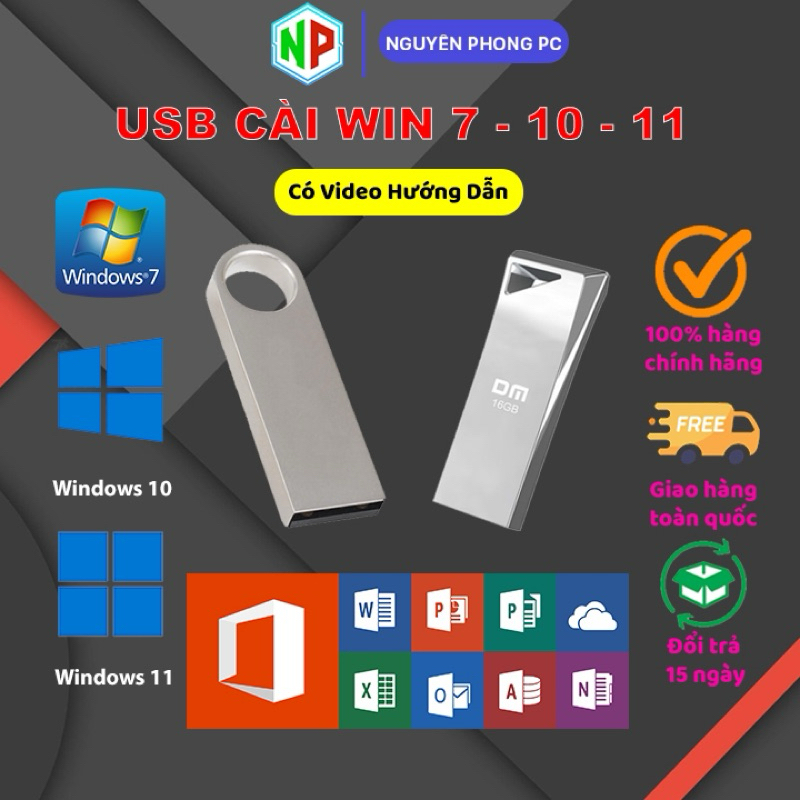 Usb 16GB - Installation operating system, Rescue PC laptop, Install, Win. 7 10 11 - desktop and ...