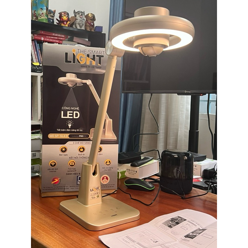 Smartlight VNPT study lamp; wifi connection, built-in camera with ...